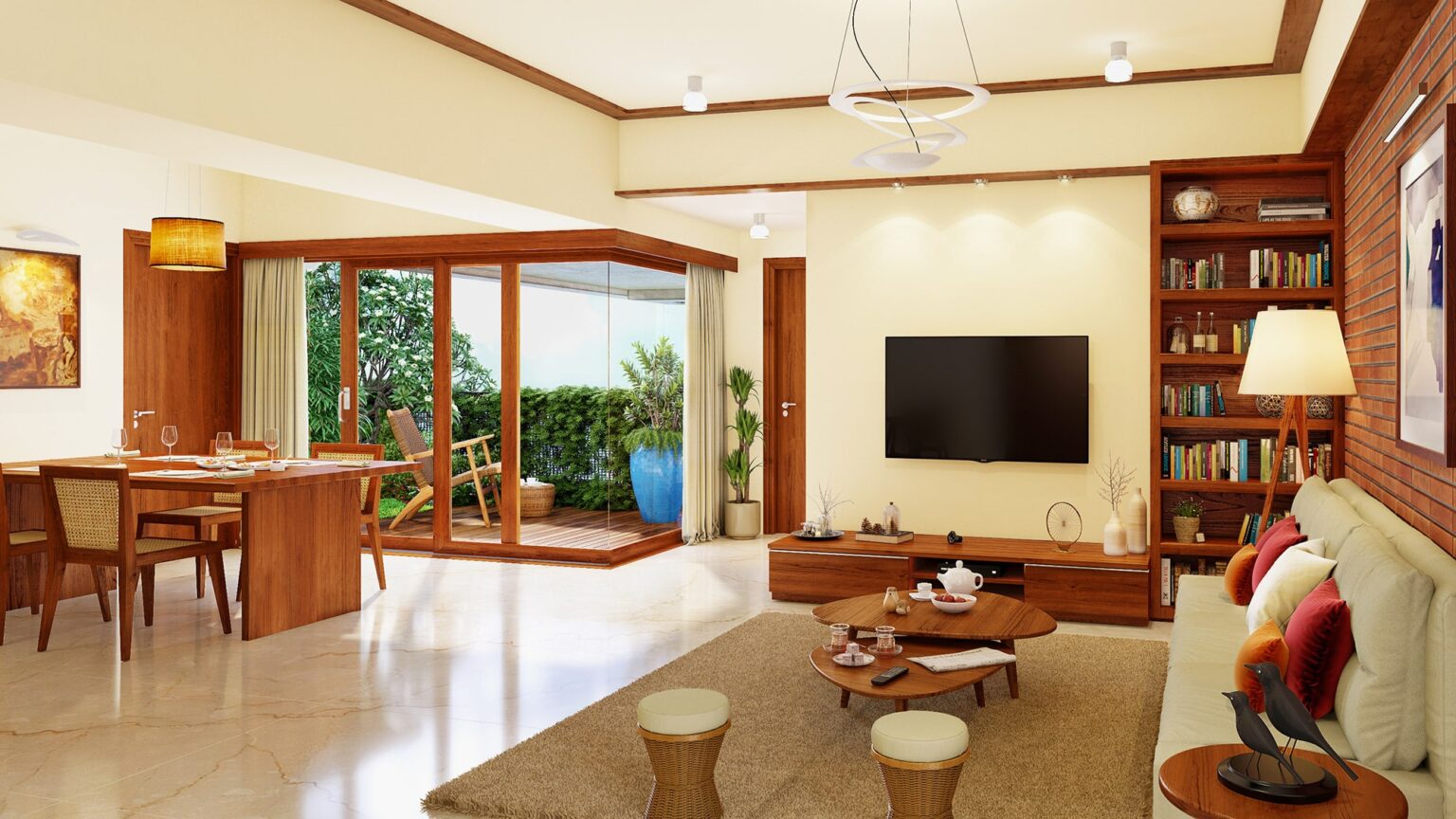 What are some of the features of total environment homes in Bangalore?